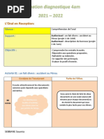 Sujets de composition 4AM 1er trimestre | PDF | Phrase | Clause