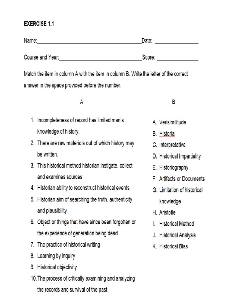 RPH - Exercise 1.1 | PDF