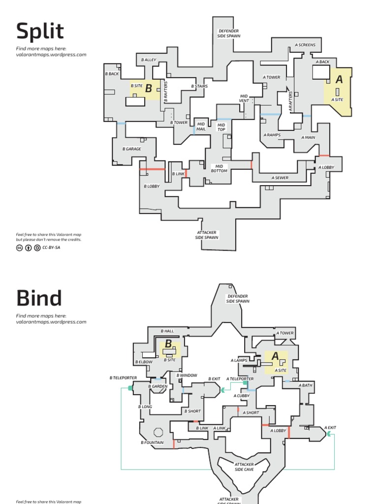 Valorant Maps | PDF | Buildings And Structures