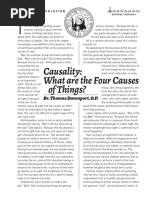 Thomistic Evolution 2 | PDF | Reason | Science