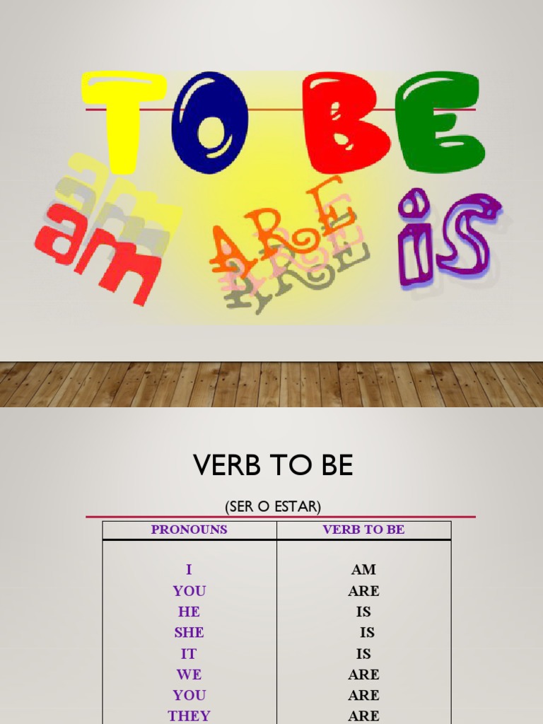 Understanding the Verb "To Be" | PDF | Language Arts & Discipline