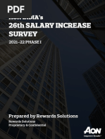 Aon Annual Salary Increase & Turnover Survey 2024-25 India Phase II Key Highlights | PDF ...