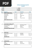 Painting Inspection Report | PDF | Industrial Processes | Materials