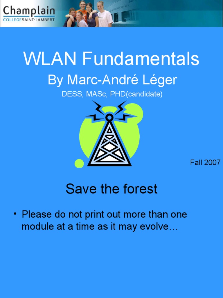 WLAN Infrastructure and Topologies Guide | PDF | Network Topology ...