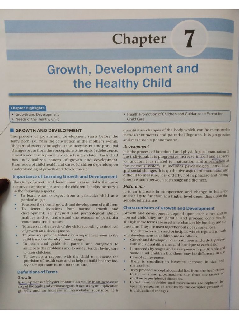 Growth and Development CHN | PDF