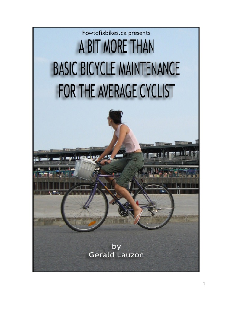 Bicycle Maintenance and Repair Guide | PDF