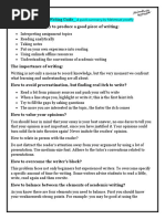 Reading Response Journal Rubric and Expectations | PDF | Self-Improvement