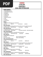 Class 8 Science Ncert Notes Chapter 3 - Coal - and - Petroleum | PDF ...