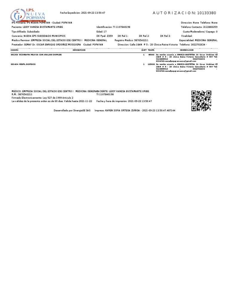 Leidy Vanesa Bustamante Uribe-Eco Genetica 23-09-21 | PDF | Cuidado de ...