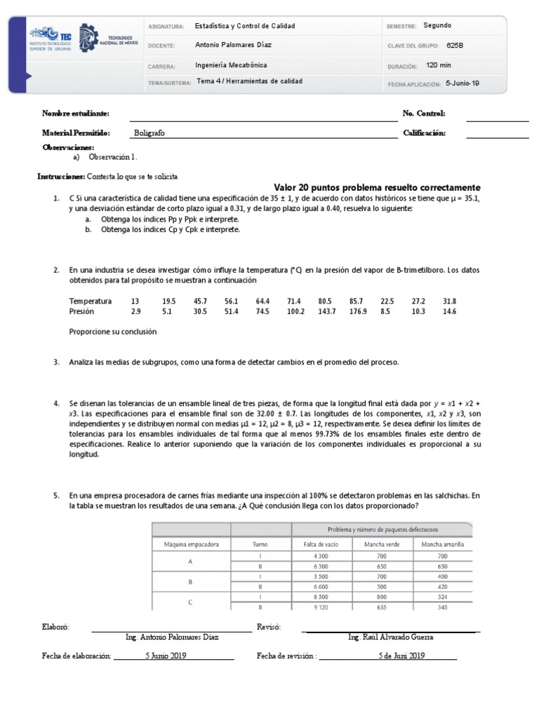 T4Segundas Cuestionario ECC | PDF