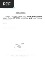 Atestado Médico para Uso de Piscina | PDF