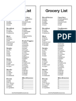 TESCO Shopping List | PDF