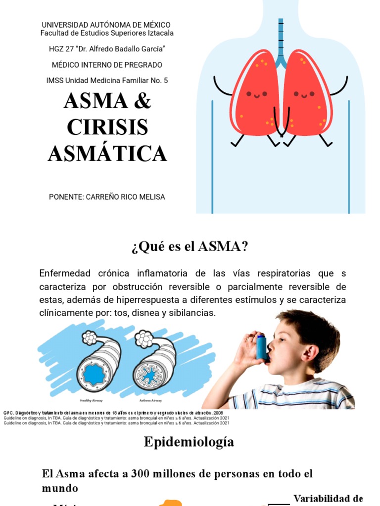 Asma y Crisis Asmática | PDF | Asma | Medicina CLINICA