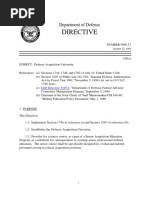Defense Acquisition System Directive | PDF | United States Department ...
