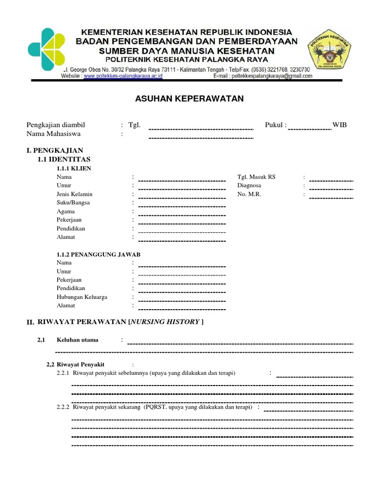 Format Askep Medikal Bedah | PDF