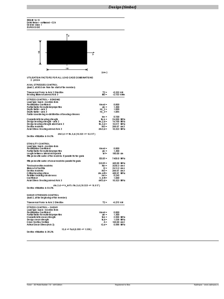 BEAM 14-15: Tower - 3D Model Builder 7.0 - x64 Edition Registered To ...
