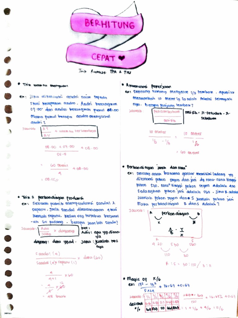 Panduan Hitung Cepat untuk Pemula | PDF