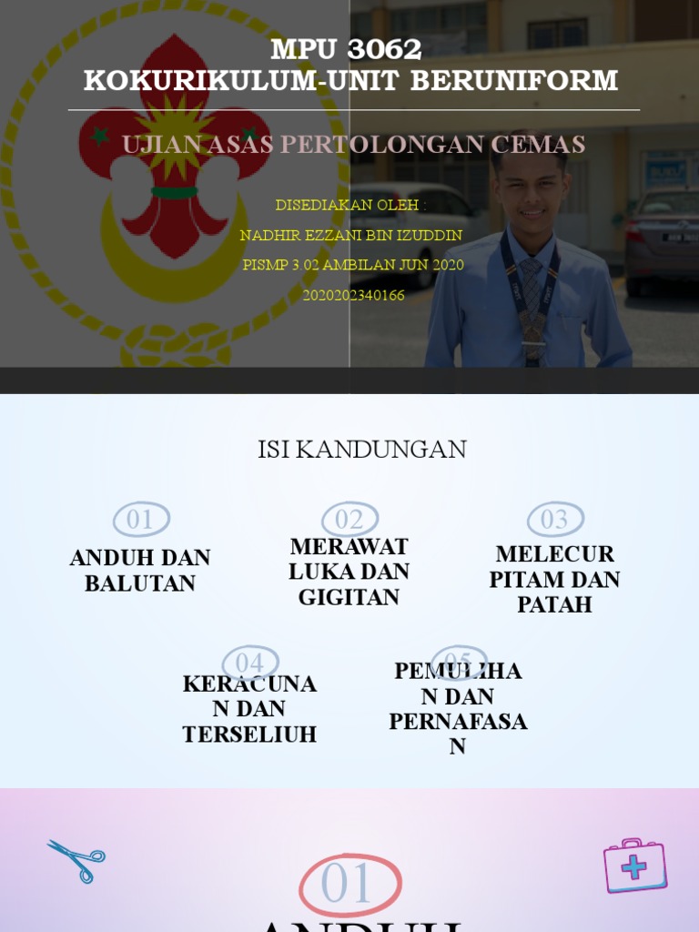 Ujian Asas Pertolongan Cemas Mpu 3062 Nadhir | PDF