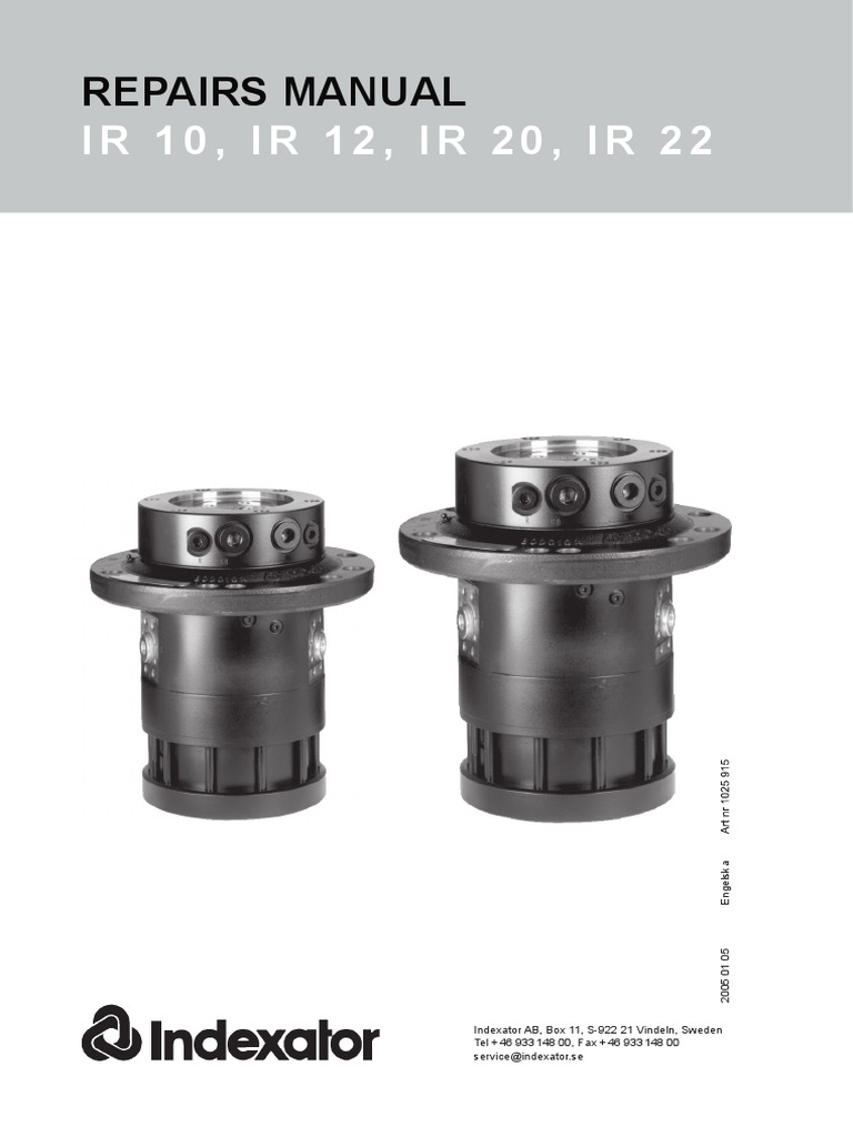 Ir10,20 Ir12,22 en 1025972 | PDF | Nut (Hardware) | Bearing (Mechanical)