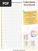 Mapa de Emociones para Estudiantes | PDF