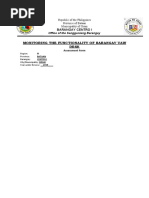 Monitoring & Evaluation (M&E) Framework Example: Indicator Baseline ...