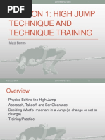 Sargent Jump Test | PDF | Muscle Contraction | Validity (Statistics)