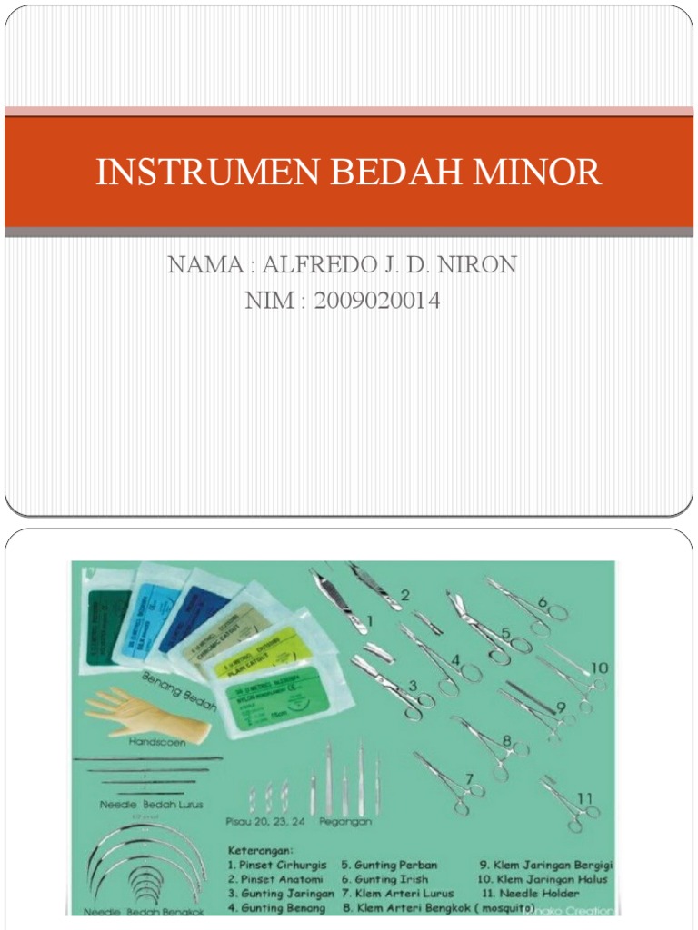 Instrumen Bedah Minor | PDF