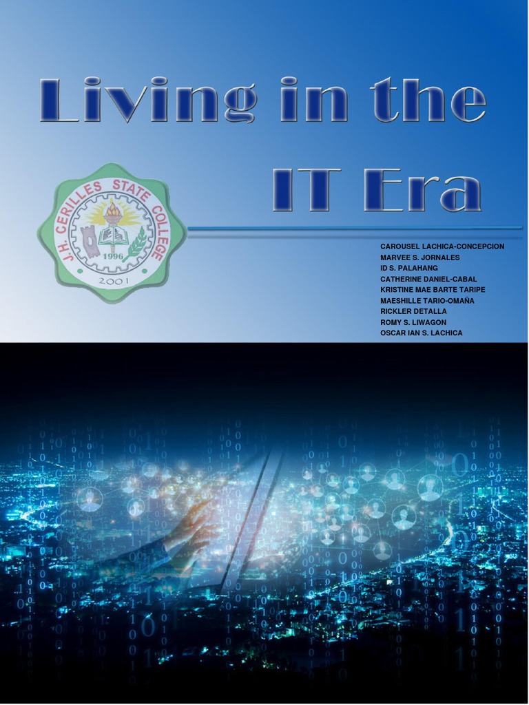 Living in The IT Era Edited | PDF | Internet | Point Of Sale