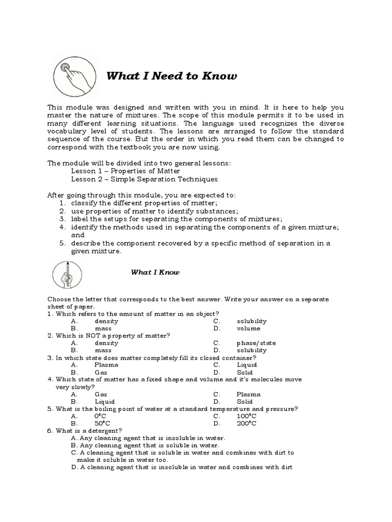 Separation Techniques for Mixtures | PDF | Filtration | Distillation