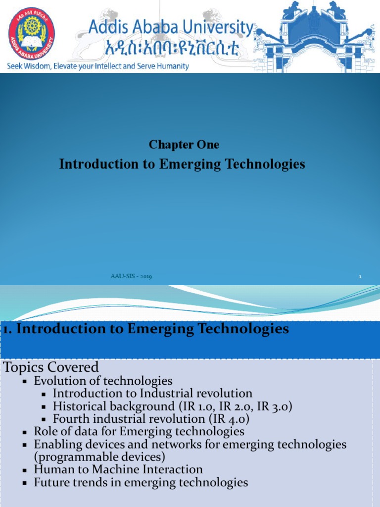 Chapter 1 - Intro To Emerging Technologies | PDF | Human–Computer ...