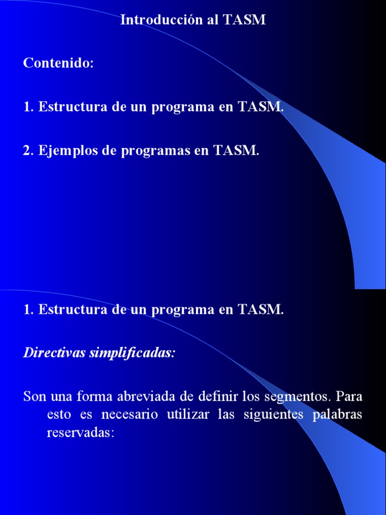 Introduccion A GUI Turbo Assembler | PDF