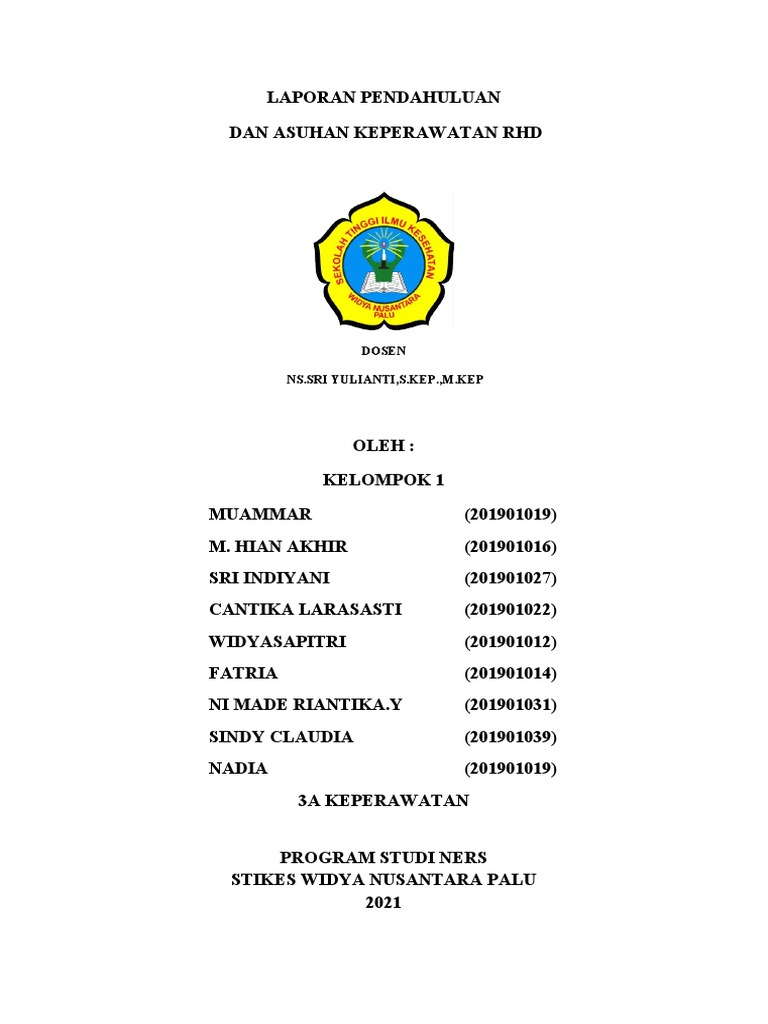 Askep RHD (Kelompok 1) | PDF