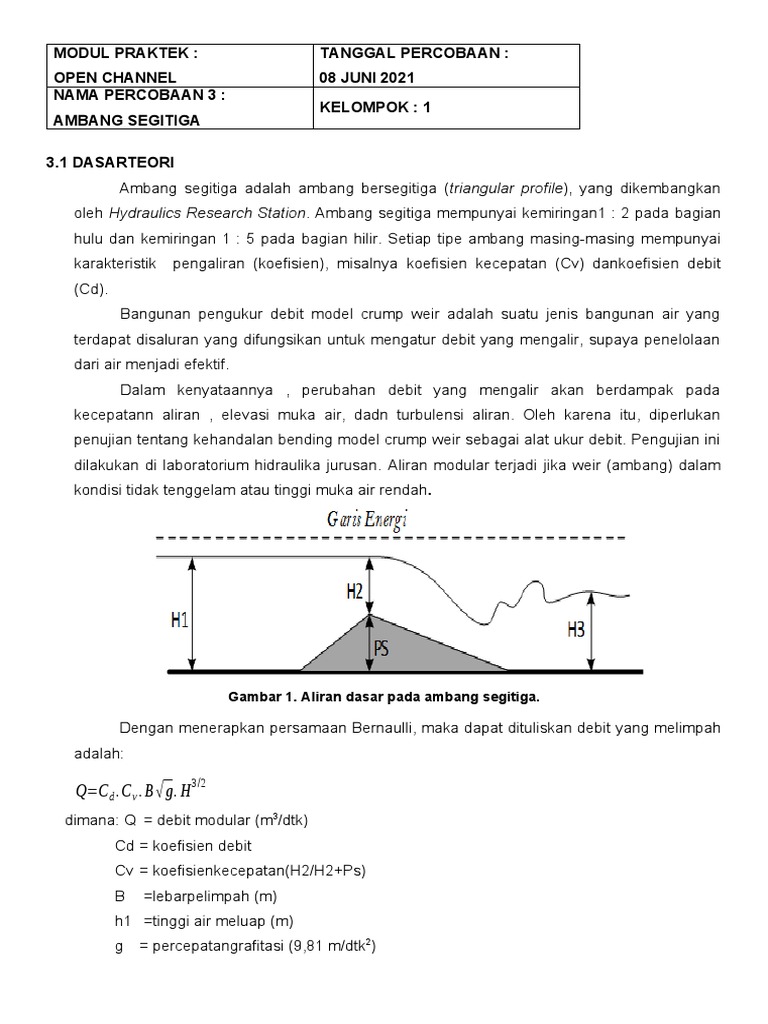 Ambang Segitiga | PDF