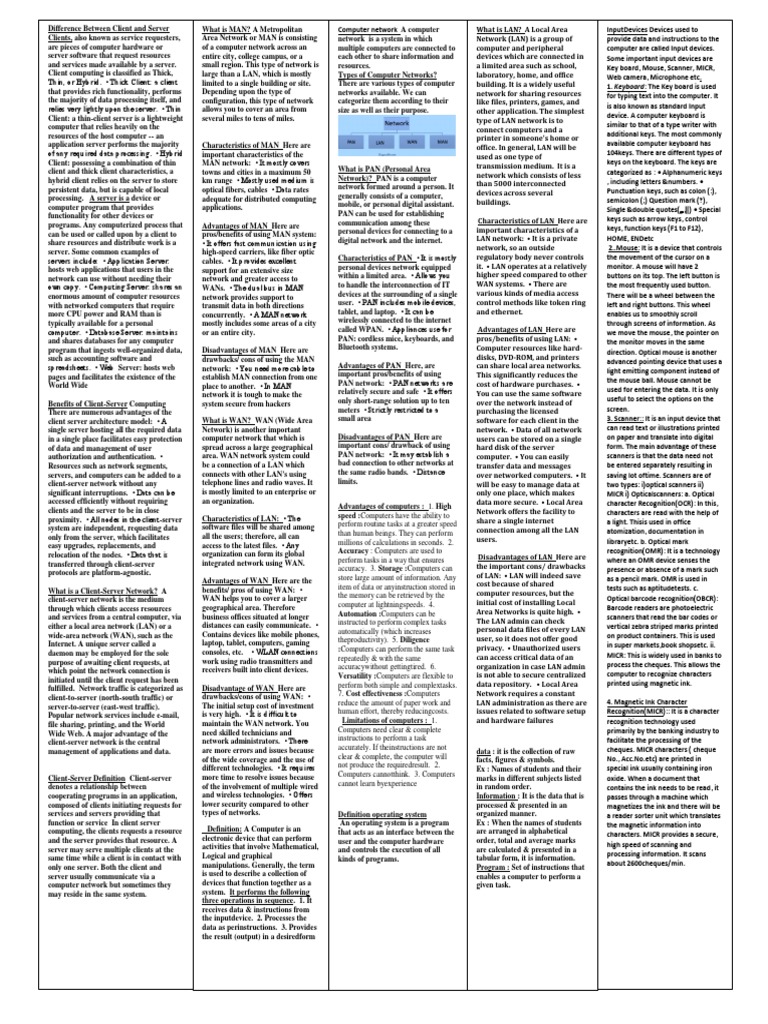Office Automation Note | PDF | Computer Data Storage | Computer Network