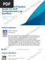 Gamp Good Practice Guide: GXP Compliant Laboratory Computerized Systems (2 Edition) | PDF ...