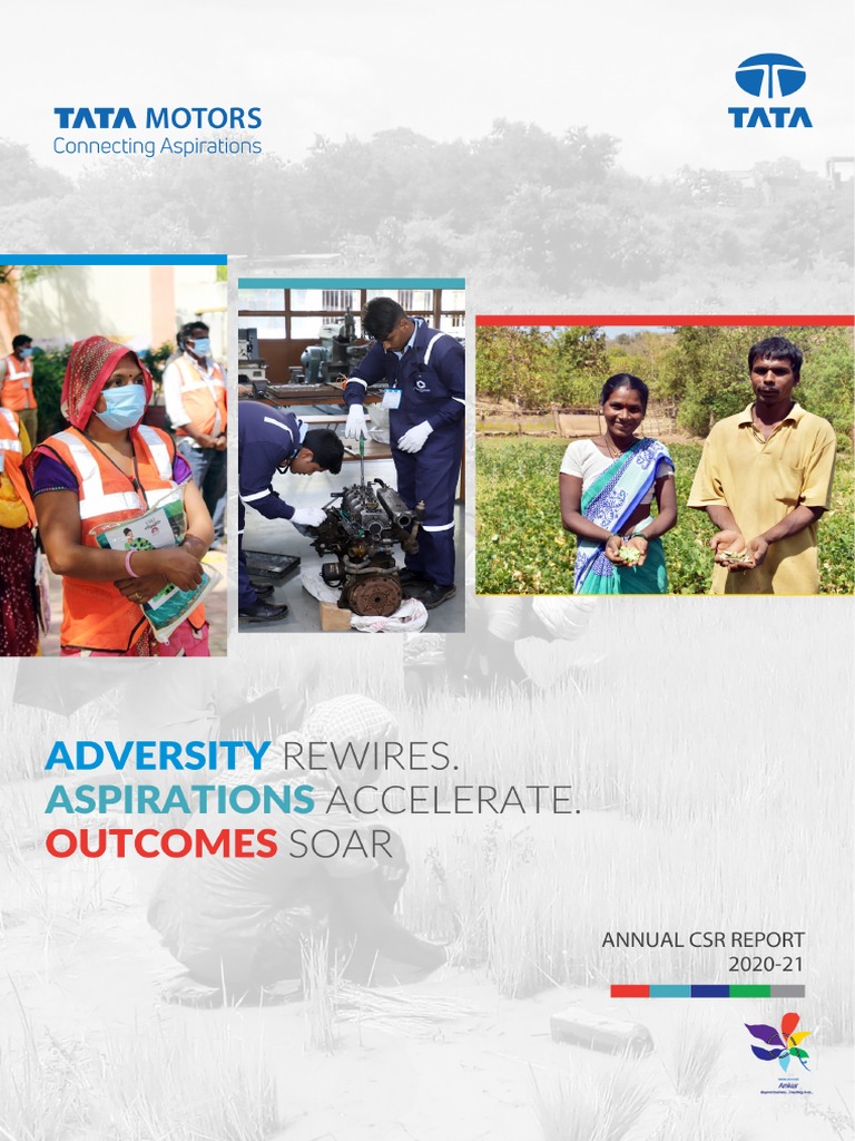 Tata Motors CSR Report 2020-21 | PDF | Corporate Social Responsibility