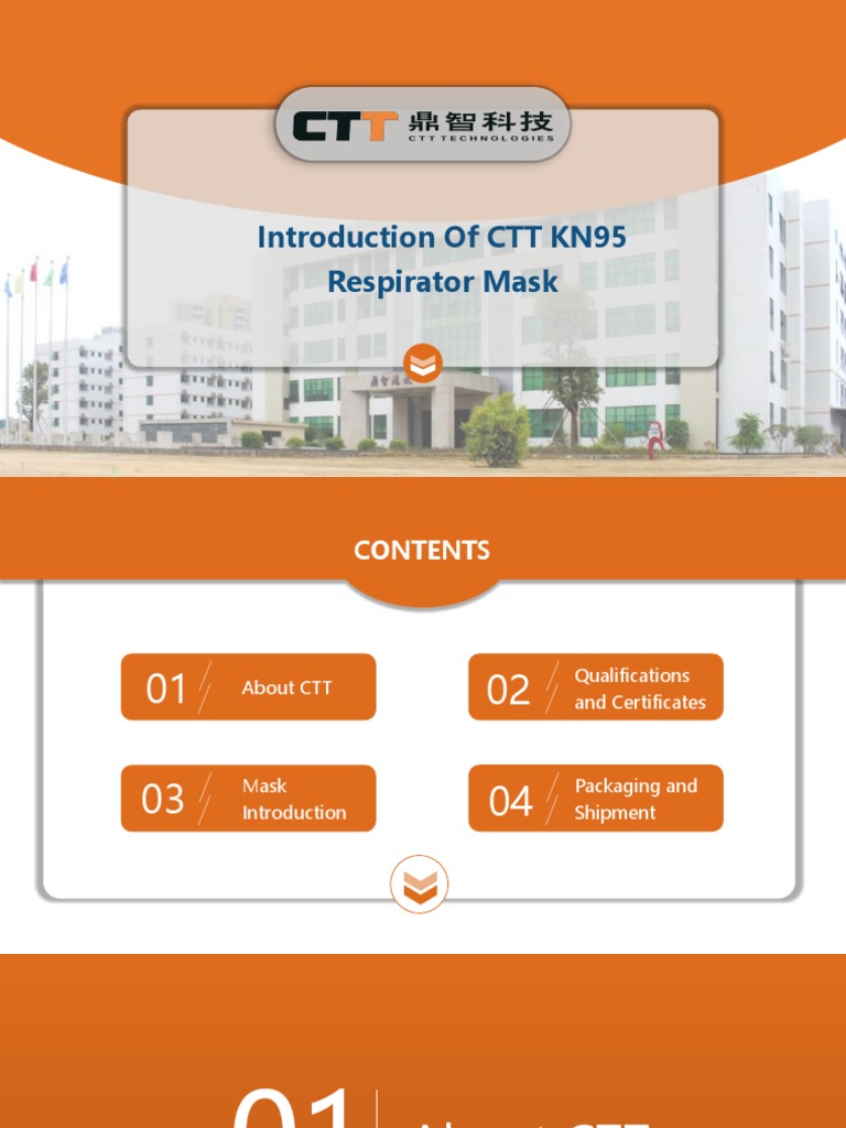 Introduction Of CTT KN95 Respirator Mask | PDF | Equipment