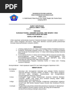 SK Panitia & Pengawas Anbk 2024-2025 | PDF