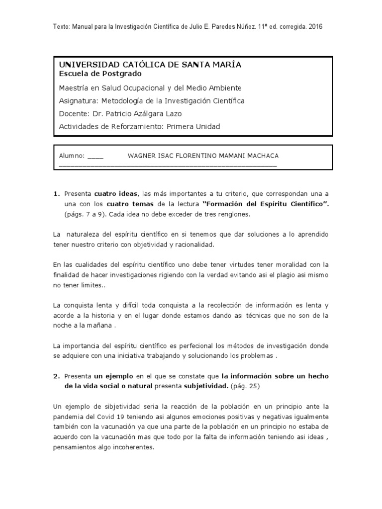 Actividades Reforzamiento 1ra Unidad | PDF