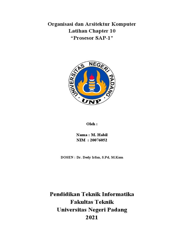 Tugas Chapter 10 | PDF