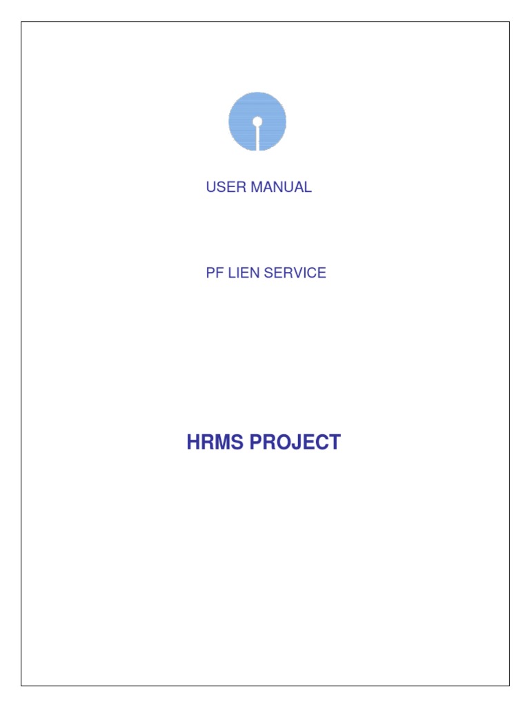 Hrms Project: User Manual | Download Free PDF | Computing | Computer ...