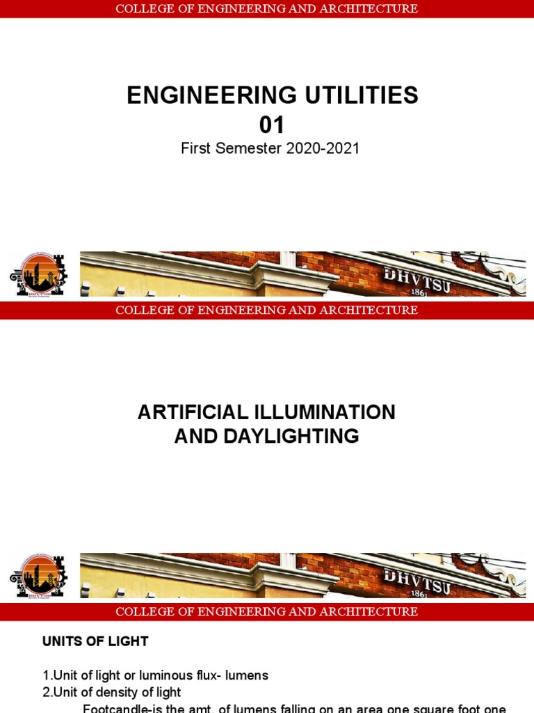 Engineering Utilities 01 Module 07 | PDF | Incandescent Light Bulb ...