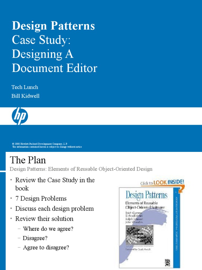 Design Patterns - Case Study LEXI | PDF | Class (Computer Programming ...