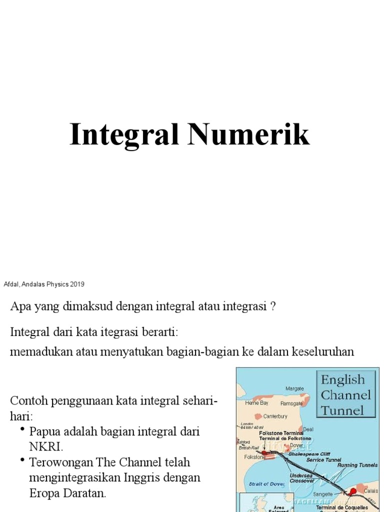 Metode Pengintegralan Numerik dalam Fisika | PDF