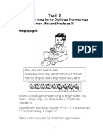 Numeracy Worksheets TAGALOG 1 | PDF