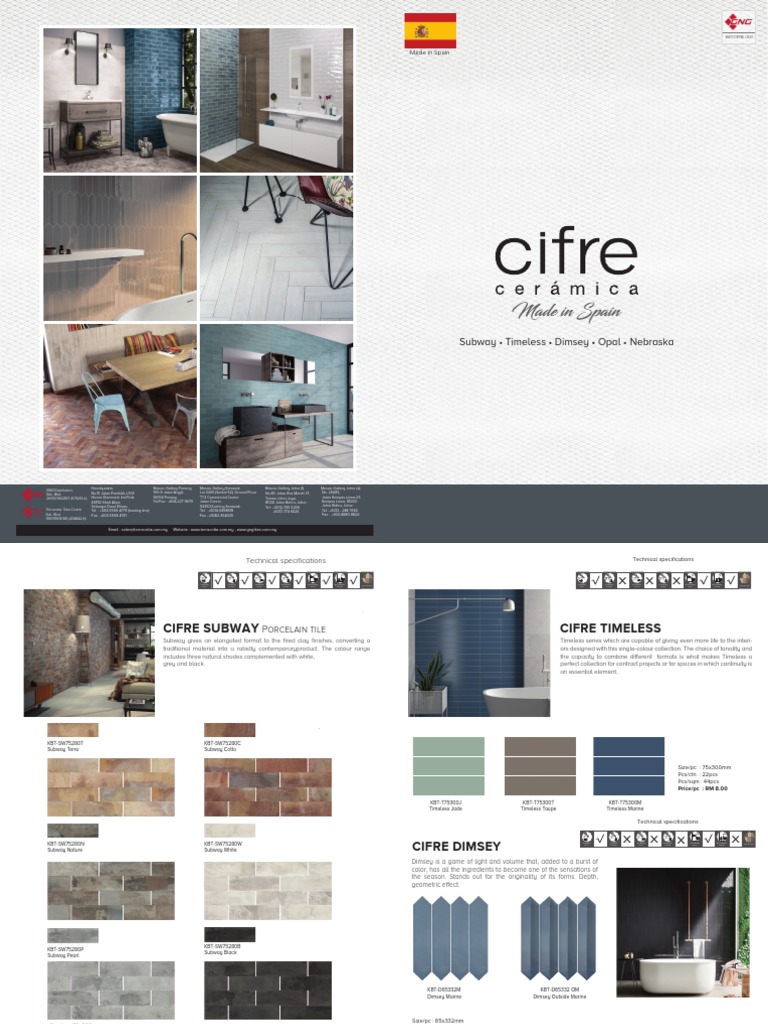 Product Catalogue for GNG Distributors Showcasing Terracotta Tile ...