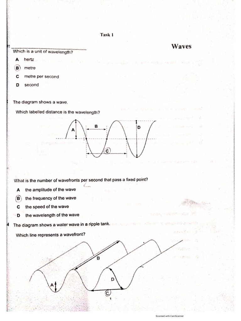 Task 1 2 3 Waves - O0o | PDF