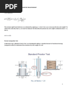 Unit Weight of Aggregates | PDF | Density | Weight