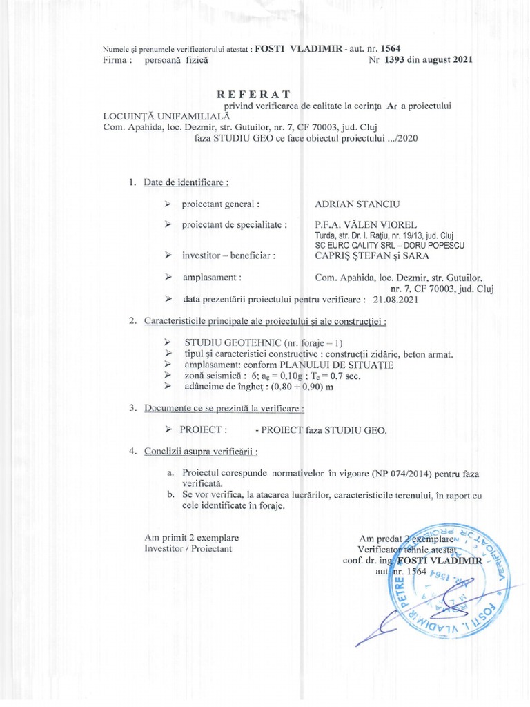 Studiu Geo - Stefi | PDF