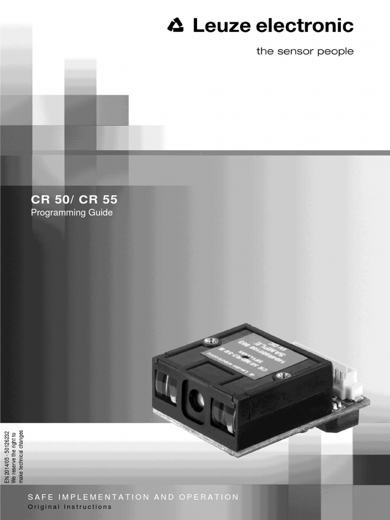 CR 50/ CR 55: Programming Guide | PDF | Universal Product Code | Signal ...